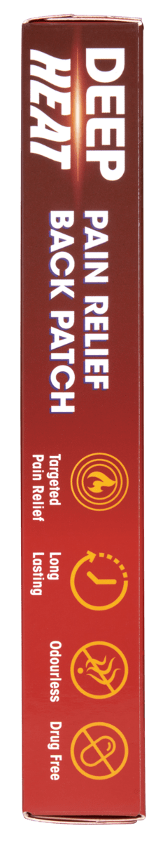 Pain Relief Back Patch - Deep Heat - | Mentholatum