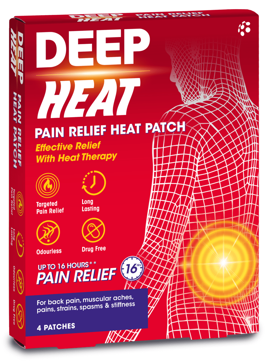 Pain Relief Heat Patch - Deep Heat - | Mentholatum