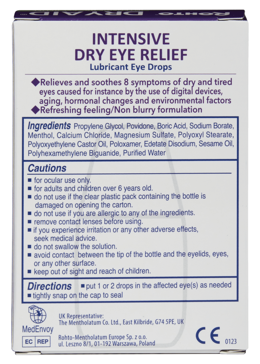 Dry Aid - Rohto - | Mentholatum