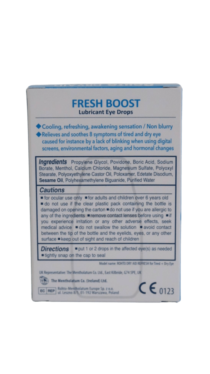 Dry Aid Fresh Boost - Rohto - | Mentholatum